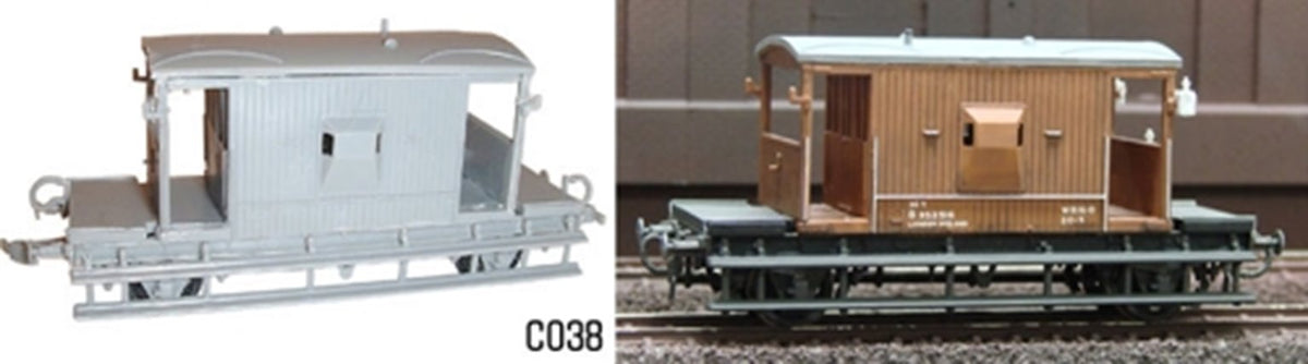 Dapol C038 Kitmaster Brake Van Kit – Rails of Sheffield