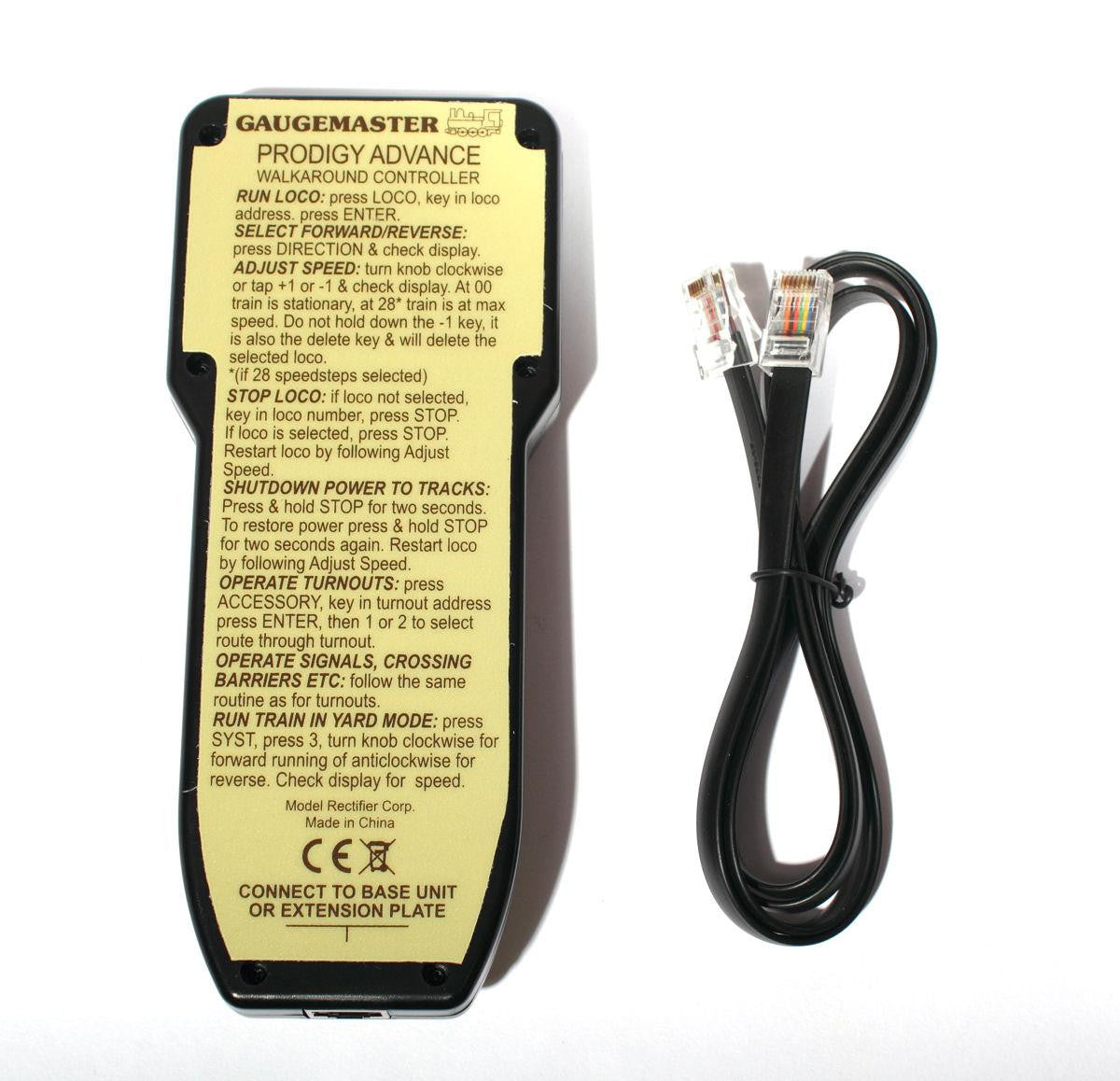 Gaugemaster DCC14 Prodigy Advance2 DCC Controller Backlit Walkaround ...