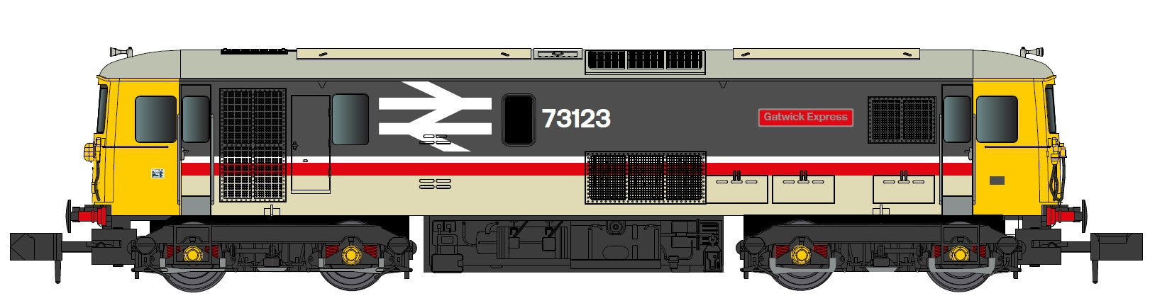 Gaugemaster Collection Class 73 123 'Gatwick Express' BR IC Executive ...