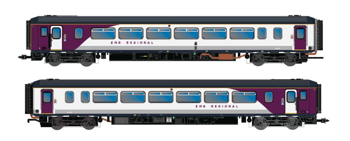 Gaugemaster Collection Class 156 919 EMR Regional DMU – Rails of Sheffield