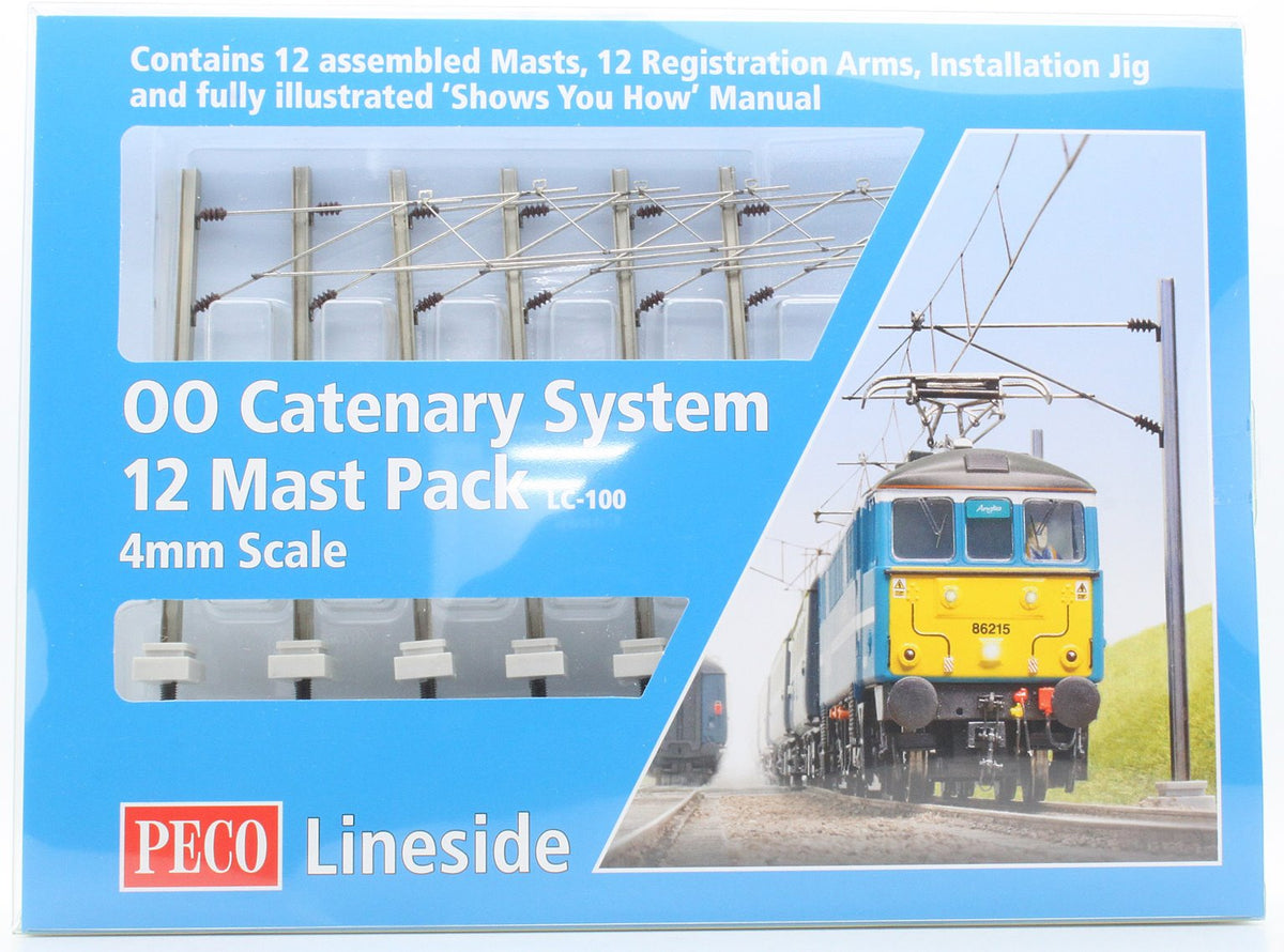 Peco LC-100 Catenary System Startup Pack – Rails of Sheffield