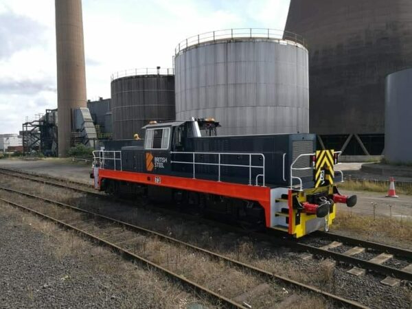 KR Models KRM-HUN-OO-F-71 Hunslet Bo-Bo Locomotive in British Steel ...