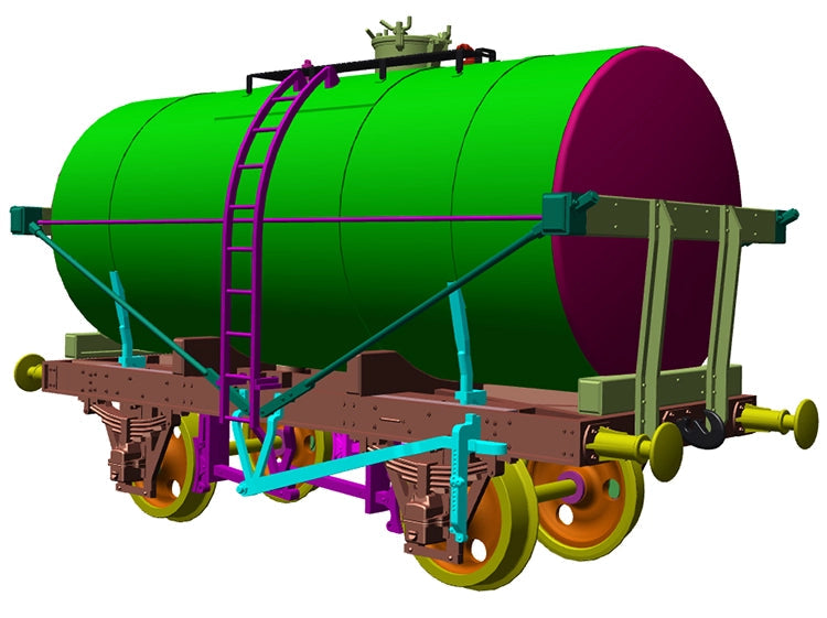 Dapol 4F-059-004 14T Tank Wagon Class B Shell Esso Black 1914 – Rails ...