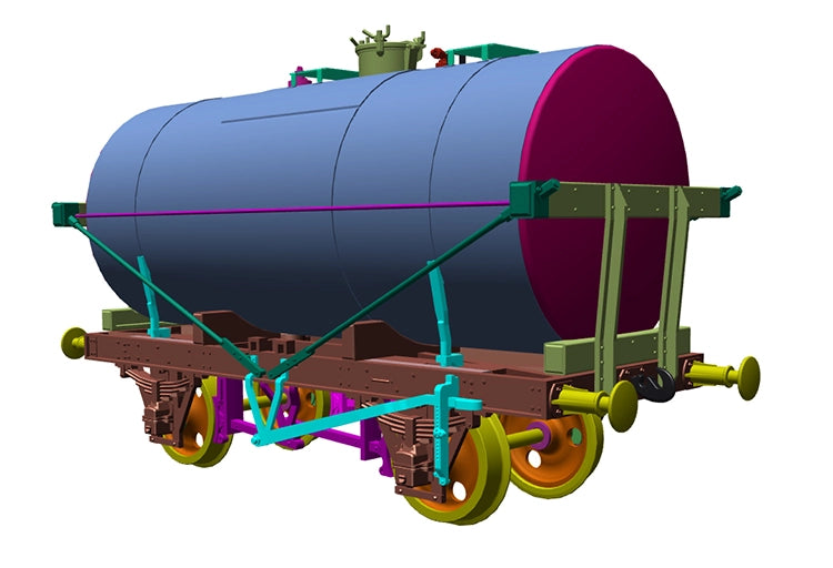 Dapol 4F-059-004 14T Tank Wagon Class B Shell Esso Black 1914 – Rails ...