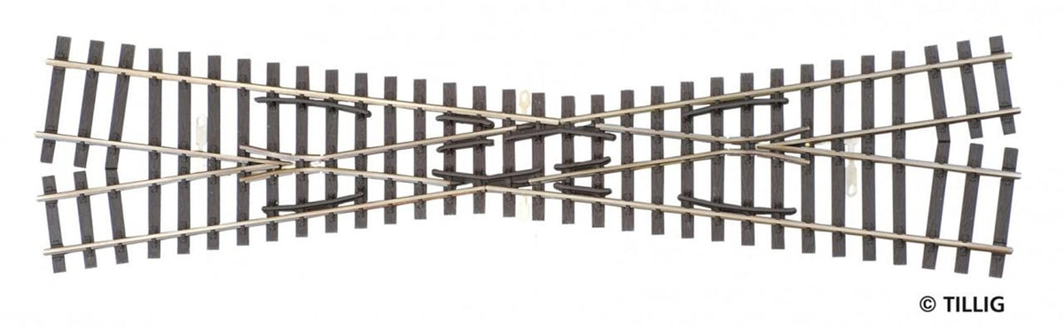 85262 Tillig elite track : Crossing 15° – Rails of Sheffield