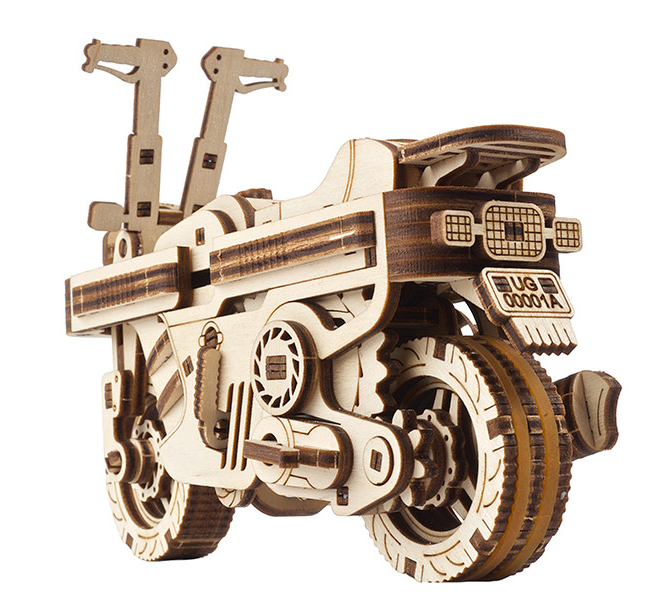 UGEARS UG70168 MOTO COMPACT Folding Scooter mechanical model – Rails
