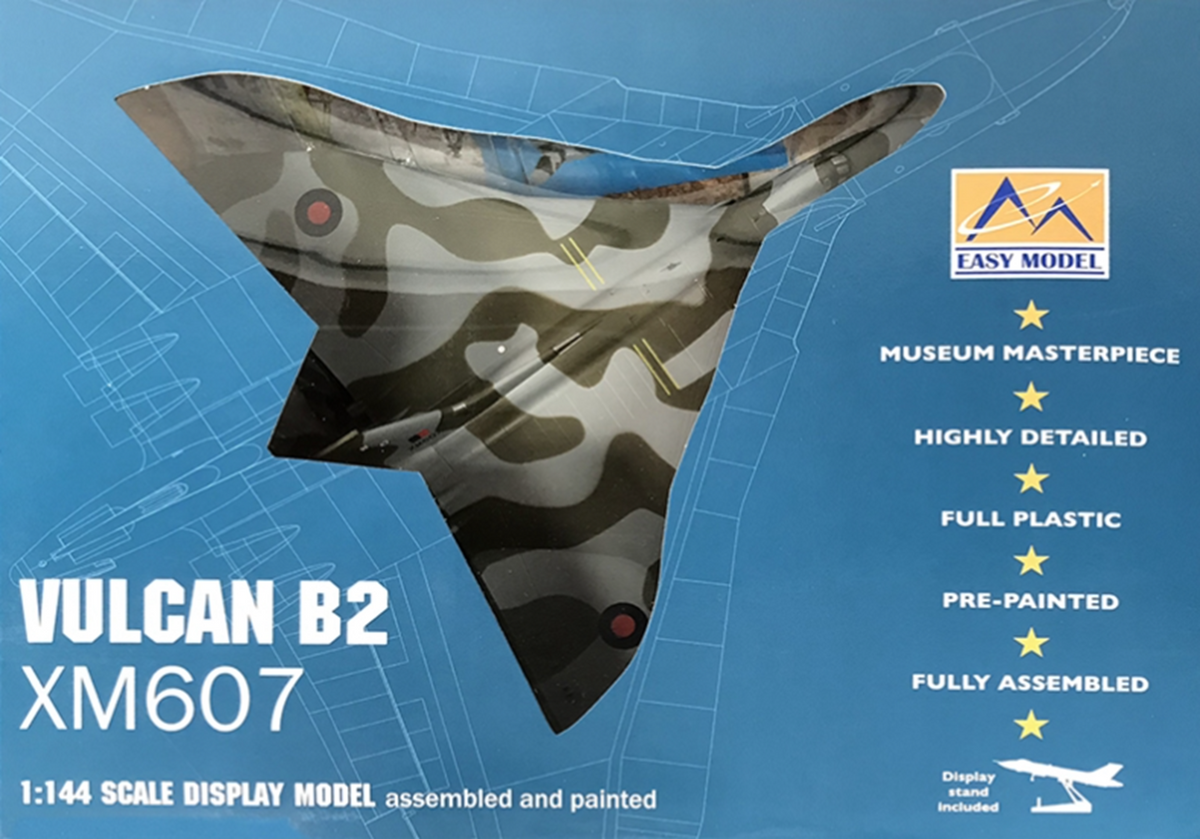 Easy Model PKEA33309 Vulcan B2 XM607 Model – Rails of Sheffield